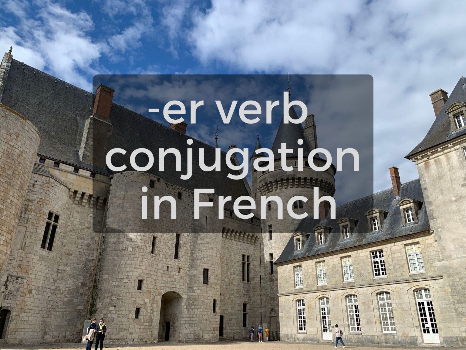 Regular French ER Verb Conjugation: Every tense and ending